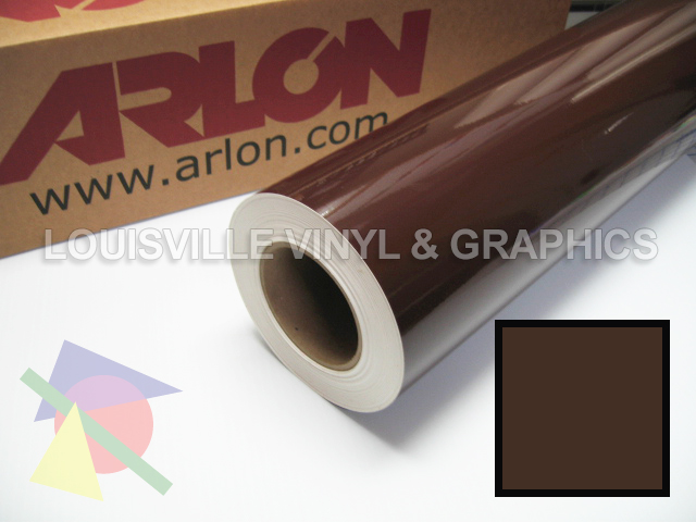 24" X 5yd - Brown Arlon 5000 Intermediate Graphic & Sign Cutting Vinyl ...